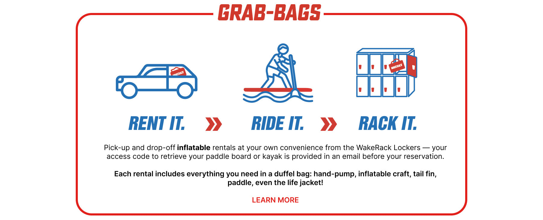 WakeRack - Grab & Go Paddle Board & Kayak Rentals